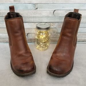 b.o.c. Shoes | 9 Boc Black Leather Booties W Zippers | Poshmark